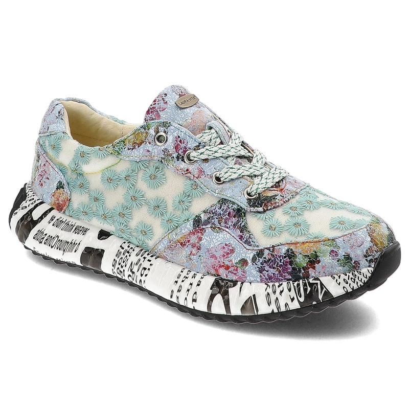 Niebieskie Sneakersy Laura Vita Stylowe Obuwie Damskie | ARMODO.pl