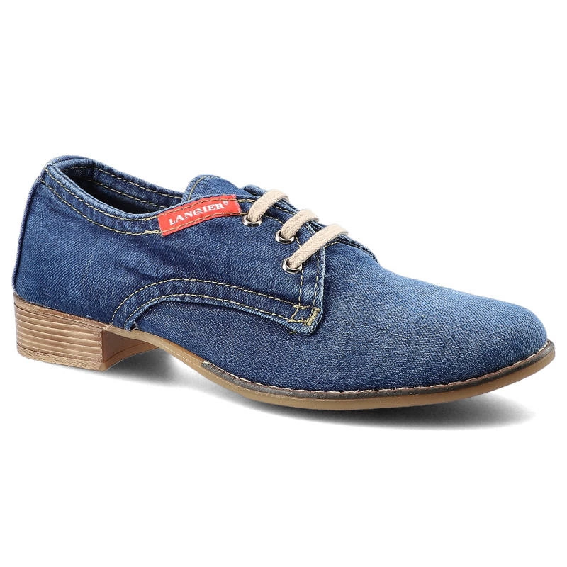 Pantofi Denim Lanqier Pantofi de Damă la Modă | ARMODO.pl