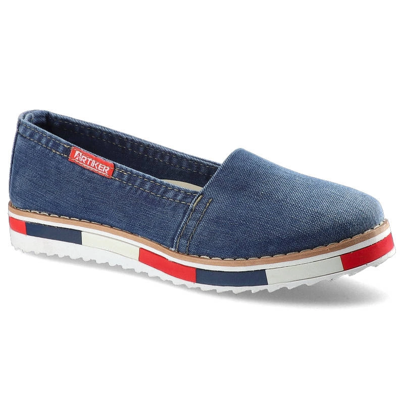 Balerini Denim Lanqier Pantofi de Damă la Modă | ARMODO.pl